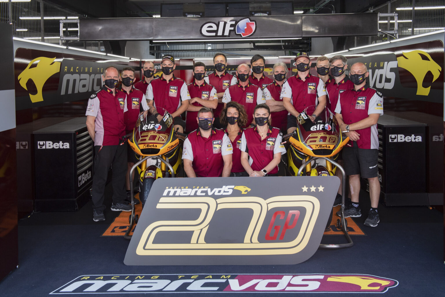 Elf Marc VDS Racing Team celebrates milestone 200th Grand Prix - ELF ...