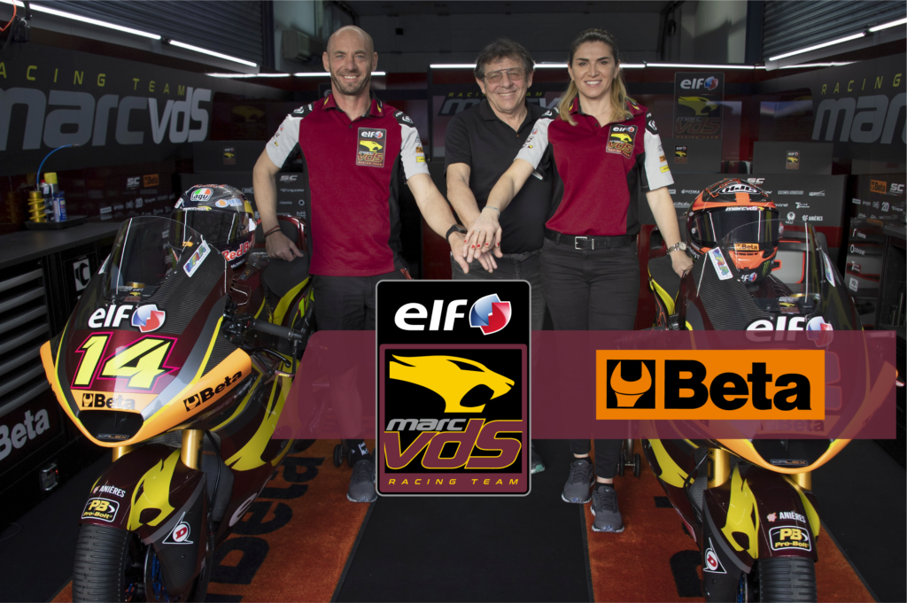 Elf Marc VDS Racing Team and Beta extend partnership - ELF Marc VDS ...