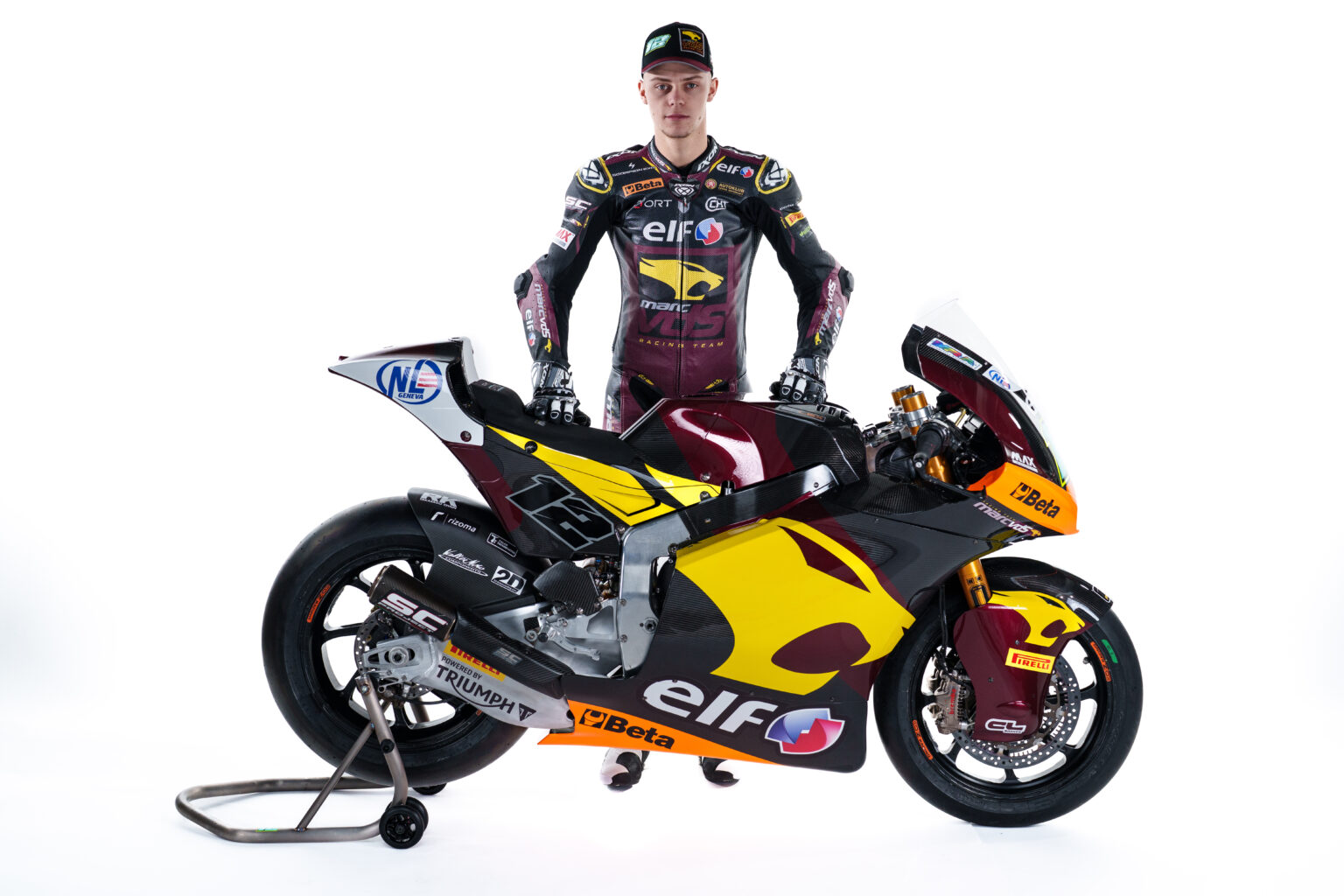 2024 Moto2 Bike & Riders Livery - ELF Marc VDS Racing Team