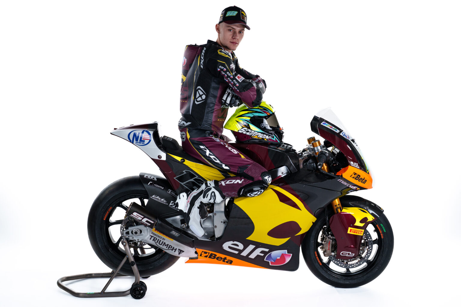 2024 Moto2 Bike & Riders Livery - ELF Marc VDS Racing Team