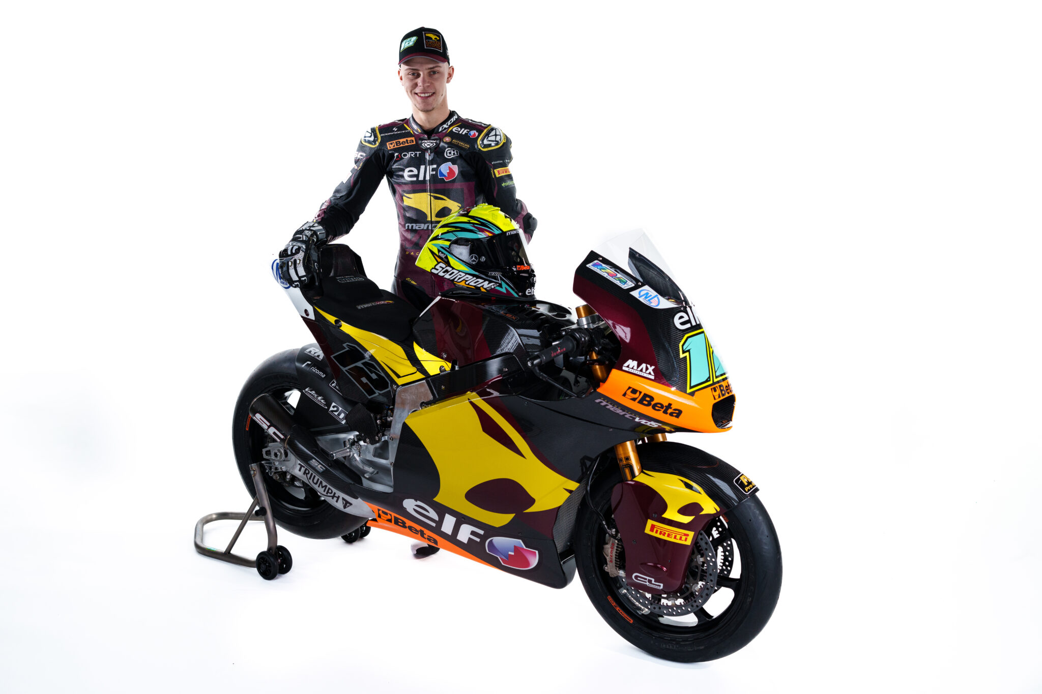 2024 Moto2 Bike & Riders Livery - ELF Marc VDS Racing Team