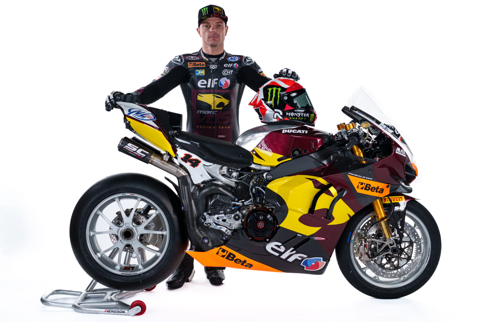 2024 WorldSBK Bike & Rider Livery - ELF Marc VDS Racing Team