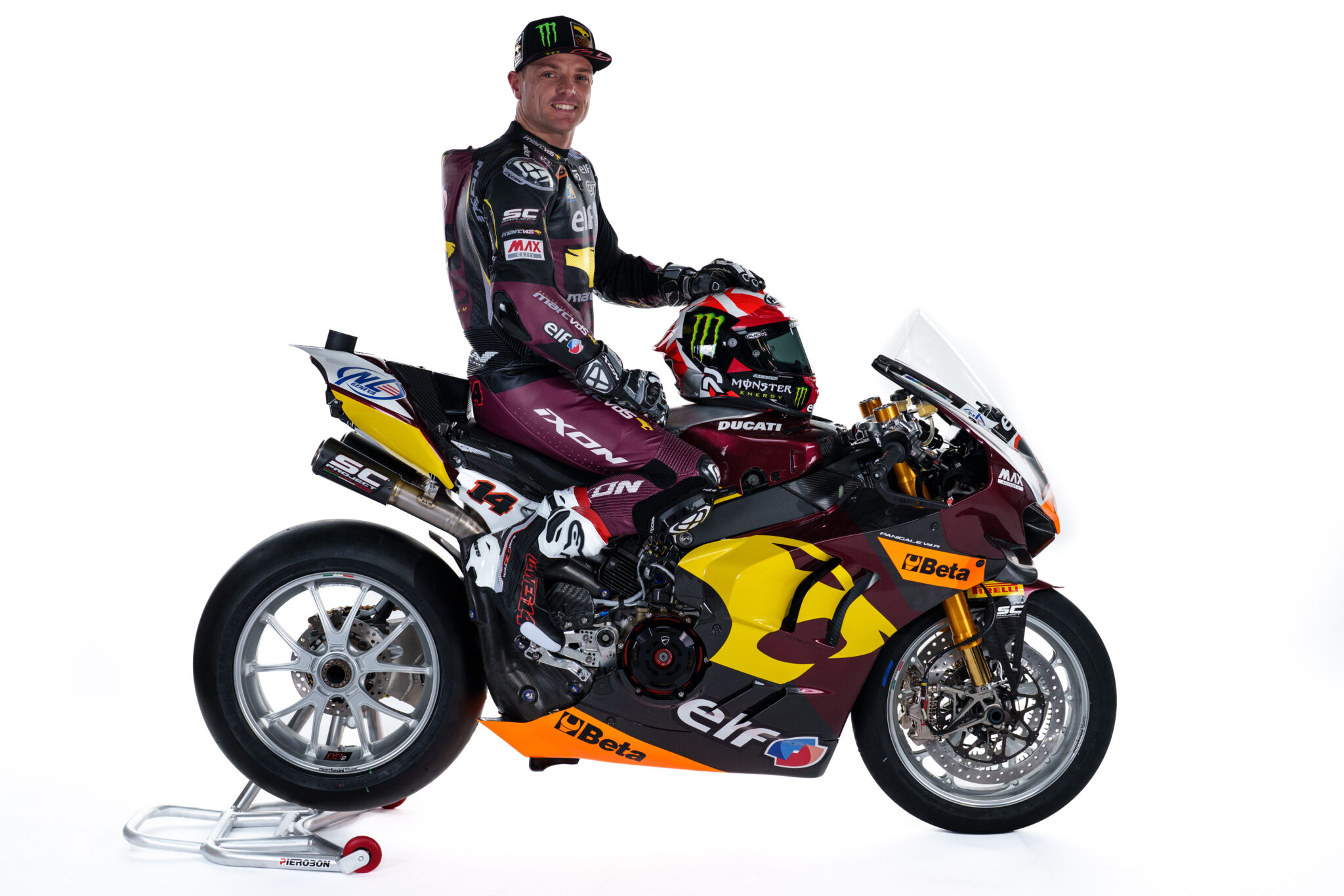 2024 WorldSBK Bike & Rider Livery - ELF Marc VDS Racing Team