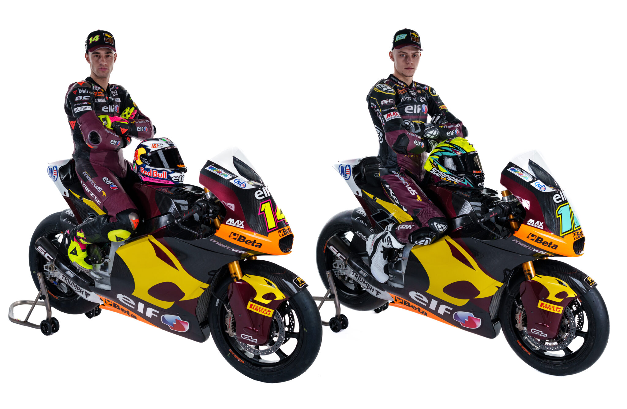 2024 Moto2 Bike & Riders Livery - ELF Marc VDS Racing Team